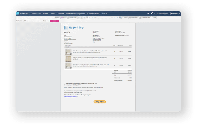 BM Sales – BlindMatrix